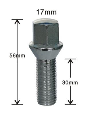 China Universal Auto Alloy Wheel Accessories Bolts Hardware for sale