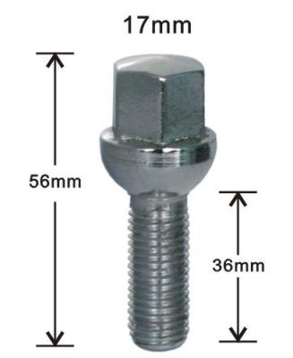 China Universal Auto Alloy Wheel Accessories Bolts Hardware for sale