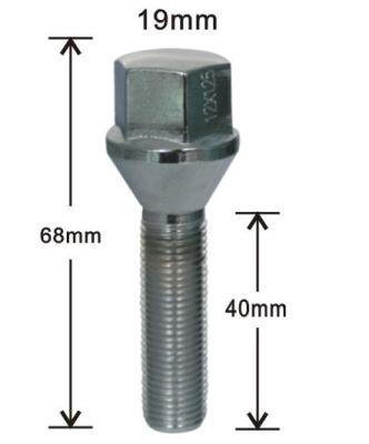 China Universal Auto Alloy Wheel Accessories Bolts Hardware for sale