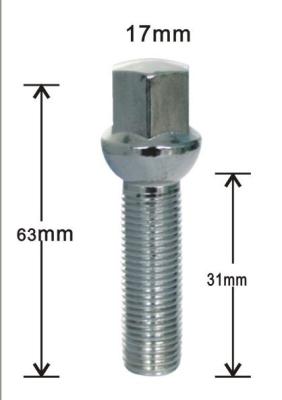 China Universal Auto Alloy Wheel Accessories Bolts Hardware for sale