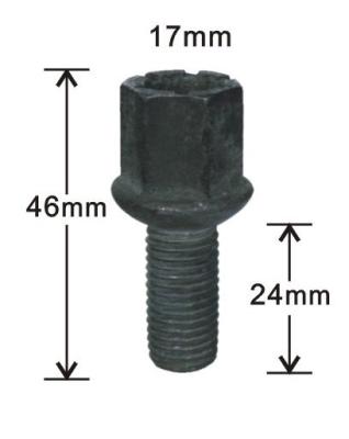China High Tensile Alloy Wheel Bolts, Universal Auto Alloys Wheels Accessories Bolt for sale