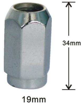 China Car Alloy Wheel Nut 34mm * 19mm for sale