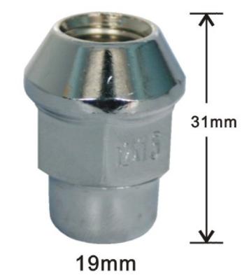 China Car Alloy Wheel Nut 31mm * 19mm for sale