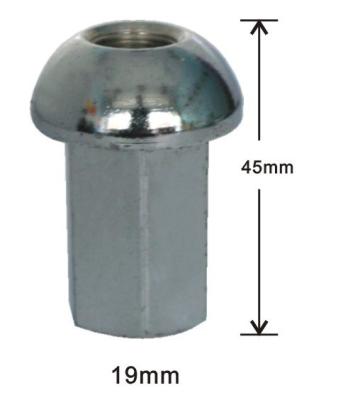 China Car Alloy Wheel Nut 45mm * 19mm for sale