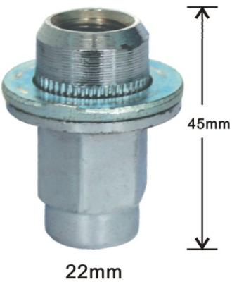 China Car Alloy Wheel Nut 45mm * 22mm for sale