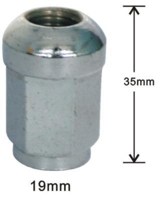 China Car Alloy Wheel Nut 35mm* 19mm for sale