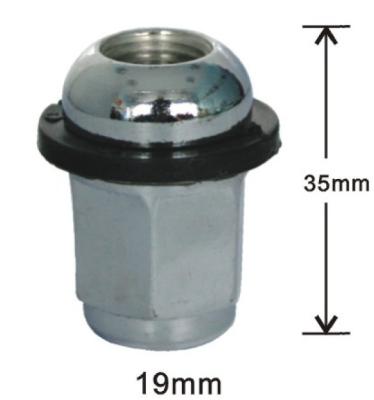 China Car Alloy Wheel Nut 35mm* 19mm for sale