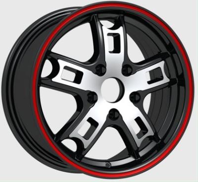 China 4 / 5 Hole 15 Inch Chroming Polish Finished Alloy Wheels For Car 1030 for sale