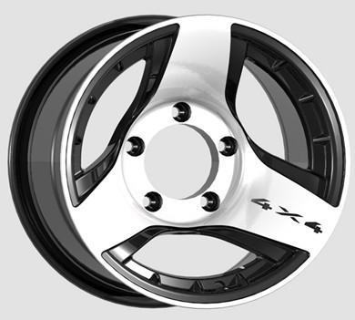 China Machine Cut Face Full Painted 15X8.5 4x4 Alloy Wheels For Car KIN-919 for sale