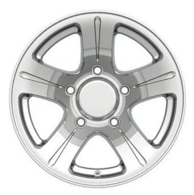 China 4x4 Alloy Wheels, Sliver Car Alloys Wheels Machine cut face KIN-508 for sale