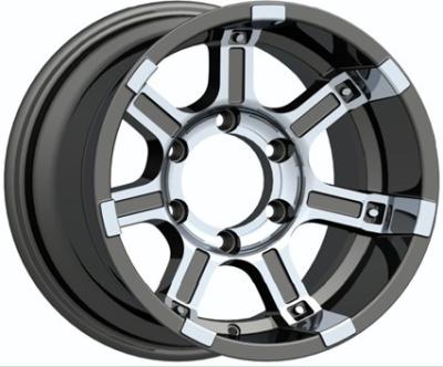 China 4x4 Car Wheel, 15x8.0 Polish Chrome Auto Alloy Wheels 5/6 Hole 718 for sale