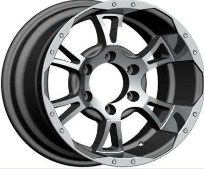 China Custom Car Alloys Wheels, 16x8.0 4x4 Alloy Wheels PCD 139.7 - 114.3 for sale