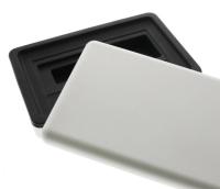 China 13 Inch Smooth Rigid Molded Pulp Box - 0.6-1.3mm Thickness Thermoformed Sustainable Packaging for sale