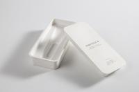 China Green Molded Pulp Box with 2.0mm Thickness - Customizable Sustainable Packaging Made from Bamboo Fiber for sale