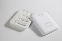 China 1.0mm Thick Cosmetic Molded Pulp Box - 100% Biodegradable Sugarcane Packaging with Custom Printing for sale