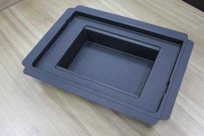 China Molded Paper Pulp Packaging with Living Hinge 1.0mm Thickness - Eco-Friendly Bamboo & Bagasse Containers for sale