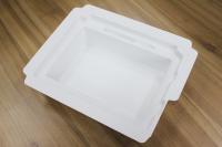 China Thermoformed Molded Fiber Packaging with 1.0mm Thickness - Custom Sustainable Pulp Trays for Electronics for sale
