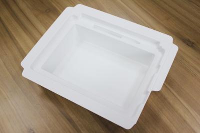 China Thermoformed Molded Fiber Packaging with 1.0mm Thickness - Custom Sustainable Pulp Trays for Electronics for sale