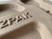 China Embossing Molded Fiber Packaging Transfer Molded Pulp Insert 1.5mm Thickness - Custom Logo Eco-Friendly for sale