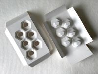 China RoHS Thermoformed Paper Trays 0.6-3.0mm Molded Pulp Packaging for Smart Home Kits for sale