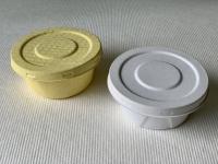 China OEM Biodegradable Pulp Tray with Negative Angle Lid - Custom Sizes 0.6mm to 3.0mm Wall Thickness - Sustainable Packaging for sale