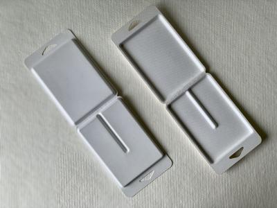 China Clamshell Molded Pulp Packaging for Tobacco - 1.0mm Thickness Custom Sustainable Renewable Fiber Container for sale