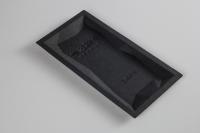 China Wine Embossed Molded Pulp Packaging 0.6-1.3mm Thermoformed Recyclable Eco-Friendly for sale