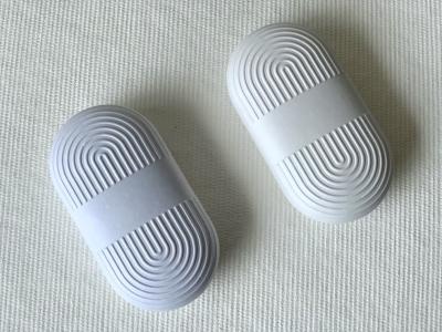 China Wet Press Molded Pulp Clamshell Packaging 1.0mm Thick Biodegradable Fiber Box Custom Design for sale