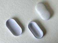 China Wet Press Molded Pulp Clamshell Packaging 1.0mm Thick Biodegradable Fiber Box Custom Design for sale