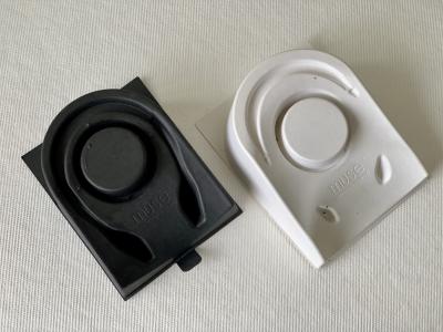 China Custom Bamboo Bagasse Clamshell Containers 0.6-1.3mm Thickness for Smart Headphone Eco Packaging for sale