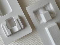China Thermoformed Molded Pulp Trays - 1.0mm Thickness Custom Sustainable Packaging with Smooth Surface for sale