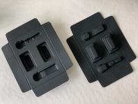China Thermoformed Molded Pulp Packaging Trays 0.8-1.0mm Thickness Recyclable Cushioning Inserts for sale