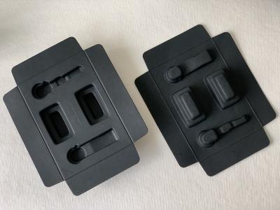China Thermoformed Molded Pulp Packaging Trays 0.8-1.0mm Thickness Recyclable Cushioning Inserts for sale