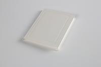 China Custom Sustainable Cosmetic Packaging - 1.6mm Thick Both Sides Smooth Molded Pulp with Bamboo Bagasse Materials for sale