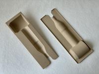 China Dustproof Custom Sustainable Packaging Smooth Pulp Moulded Products - 0.8mm Thickness, Recycled OCC Material for sale