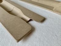 China Dustproof Custom Sustainable Packaging Smooth Pulp Moulded Products - 0.8mm Thickness, Recycled OCC Material for sale