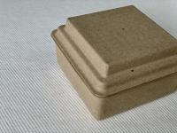China Recycled OCC Dry Press Molded Pulp Packaging Trays - 1.5mm to 3.0mm Thickness, Custom Sizes, 100% Compostable for sale