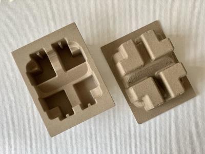China Custom Dry Press Molded Pulp Packaging 2.5mm Thick 100% OCC Recycled Material for Electronics Protection for sale