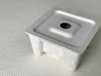 China Dry Press Molded Paper Pulp Boxes 1.5-3.0mm Thickness for Electronics Packaging for sale