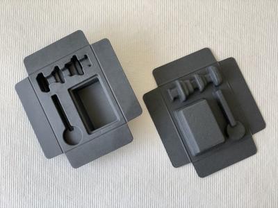 China Biodegradable Pulp Tray 0.8mm Thickness Custom Molded Packaging with Thermoformed Design for sale