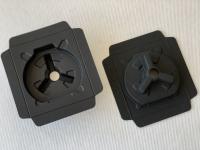 China 1.0mm Compostable Paper Mould Packaging - Custom Plastic-Free Bamboo Fiber Trays 0.8-1.3mm Thickness for sale