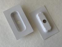 China Rigid Molded Paper Pulp Tray 1.0mm Thickness Smooth Surface REACH RoHS Approved Eco-Friendly Packaging for sale