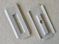 China Living Hinge Molded Fiber E-Cigarette Packaging - 0.6-0.8mm Thickness, Eco-Friendly Pulp Insert Tray for sale