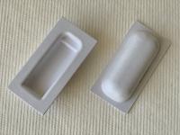 China Dual Thermoformed Molded Pulp Packaging 1.6-2.0mm Thick Super Rigid Eco-Friendly for sale