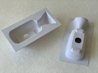 China Custom Molded Paper Pulp Cushioning Inserts with 0.6-3.0mm Wall Thickness | Eco-Friendly Packaging for sale