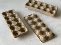 China 1.5mm Pulp Wine Shippers Boxes with Sustainable End Caps - Custom Size Eco-Friendly Packaging for sale