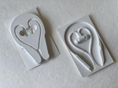 China 0.8mm Thick Molded Pulp Packaging for Smart Earphones - Eco-Friendly Bamboo & Bagasse Material with 7-Day Prototyping for sale