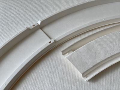 China Wet Press Molded Pulp Packaging 0.8-1.0mm Thickness Custom Shapes Bagasse Bamboo Eco-Friendly for sale