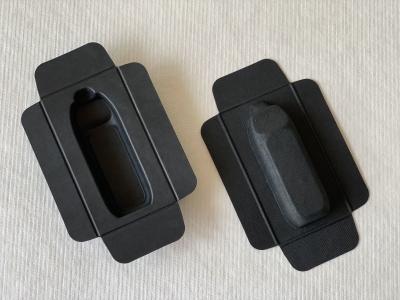 China ThinWall Wet Press Molded Pulp E-Cigarette Packaging Inserts 0.8-1.0mm Thickness Custom Sizes for sale