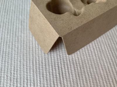 China Custom Molded Pulp Packaging for Smart Earbuds | 0.6-0.8mm Thickness | Recyclable OCC Material for sale